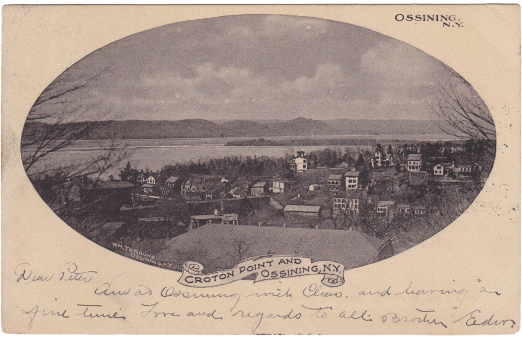 Croton Point and Ossining, circa 1905 – CROTON